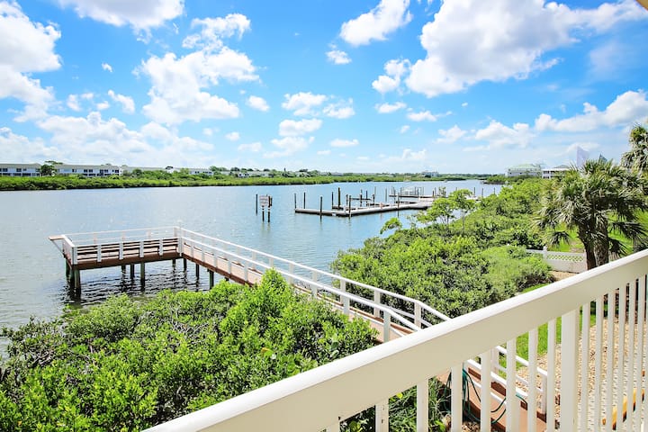 Gratis Carro De Playa, Paraguas Y Sillas<br><br>espectacular Vista De Agua 103 En Las Tierras Indias - Indian Shores, FL