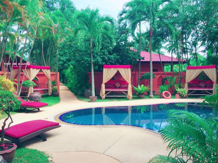 Sazana Villa With Shared Pool - Ko Szamuj