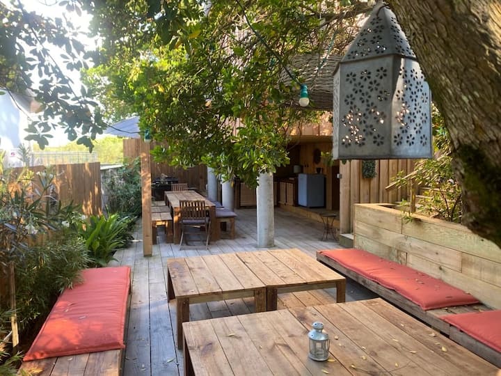 Nouvelle Maison Bois 300 M Plage Forêt 1 à 11 Pers - Mimizan