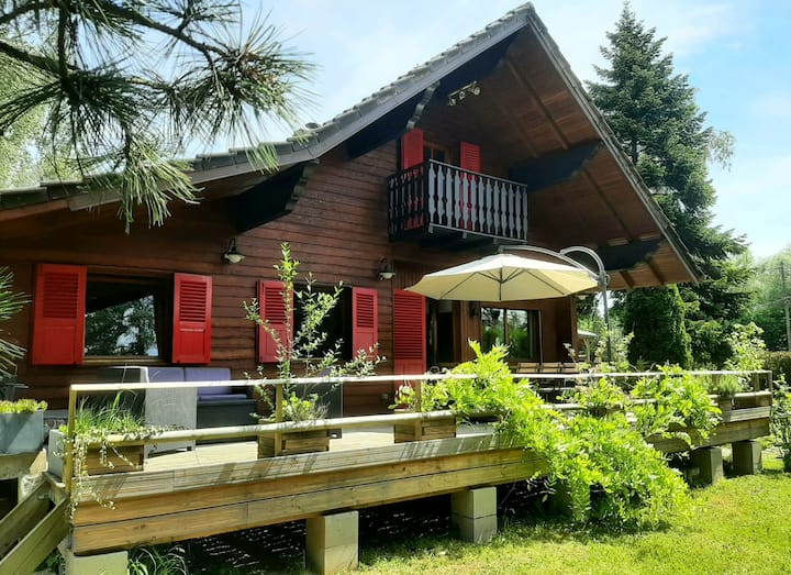 Confortable Chalet Au Calme à L'étang Du Stock - Lorraine
