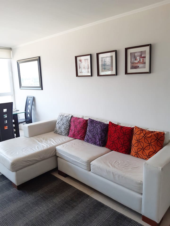 Departamento Full Equipado Para 5 P, Vista Bosque - Papudo