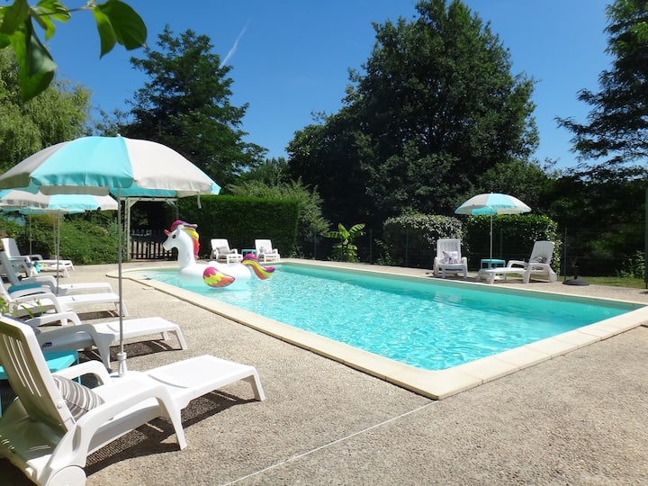 B&b.chambre D’hôtes 4 Le Pygargue .Parking Privé. - Sarlat-la-Canéda