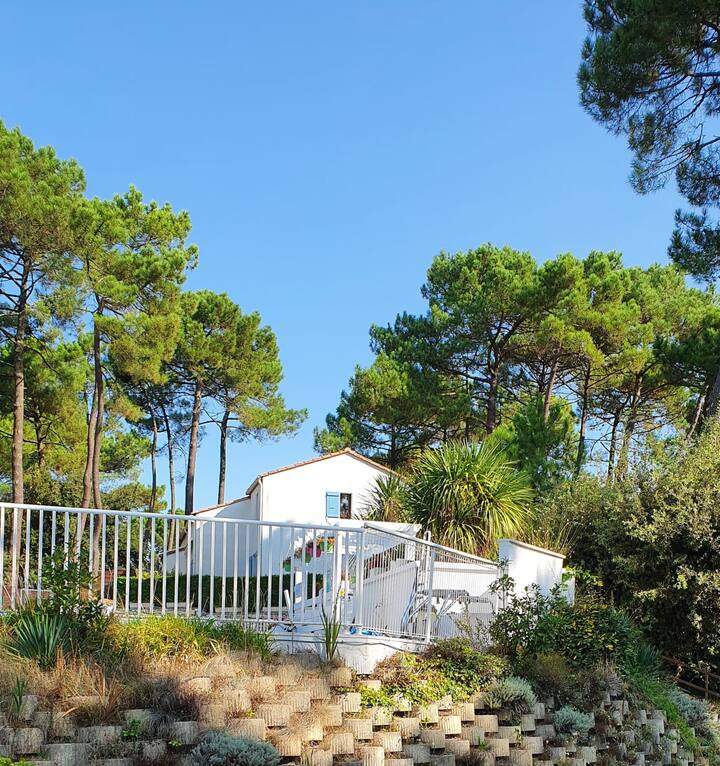 Maison La Palmyre, Petite Résidence Sous Les Pins - La Palmyre