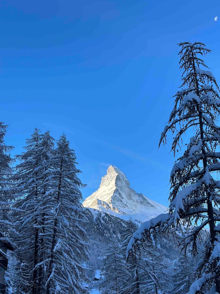 Studio Mit Sicht  Auf Das Matterhorn - Zermatt