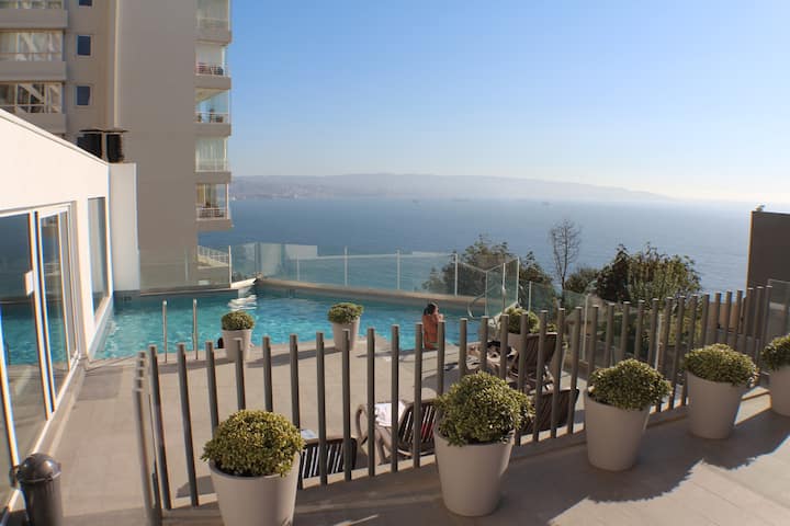 Moderno | Nuevo | 1 Ambiente En Renaca Para 3pp - Viña del Mar