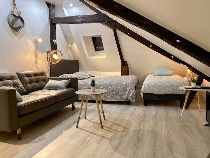 Sous Les Toits De Dinan. Studio Avec Wifi . - Dinan
