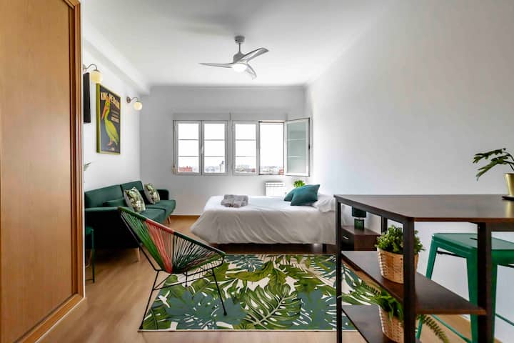 Savage Loft En El Centro Con Vistas - 마드리드