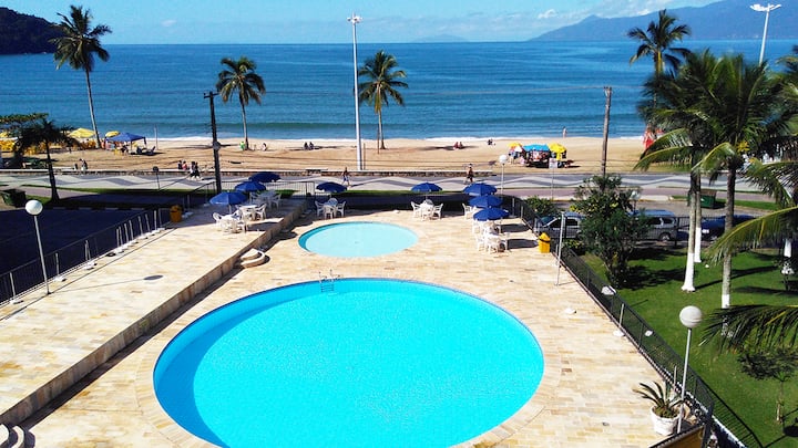 Apto Praia Martin De Sa Caragua - Sp Frente Ao Mar - Caraguatatuba