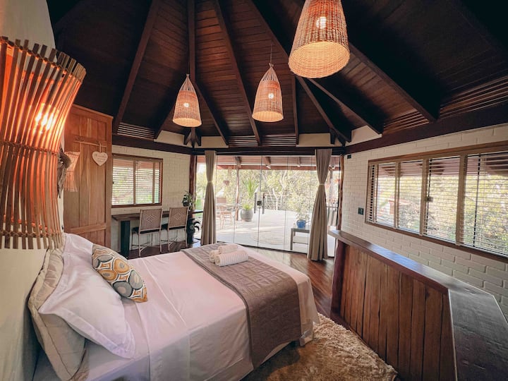 Casa Cúrcuma - Naturalmente Rústica. - Brazil