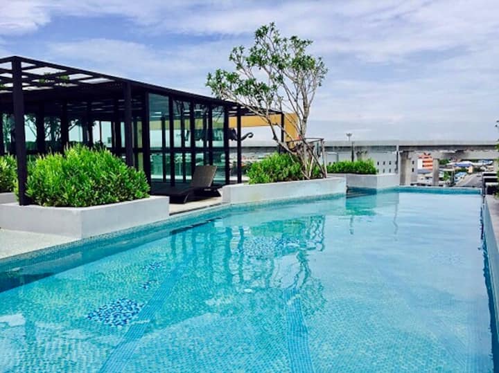 Brand-new 1 Br Cozy Living Tropicana @ Erawan Bts - Thaïlande