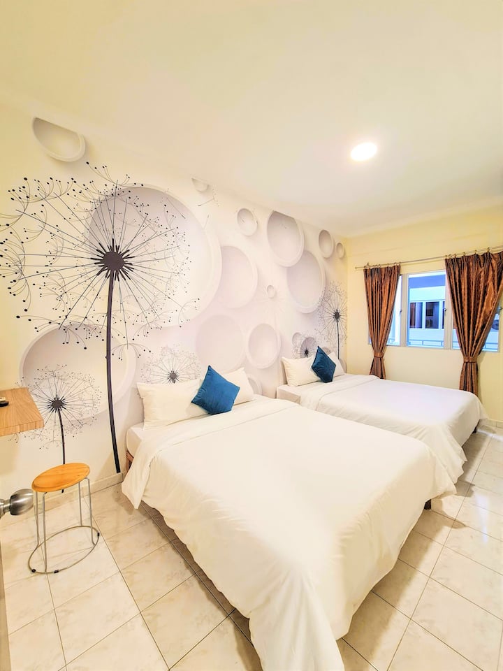 Family Friendly Apartment * 2br * Near Airport - Langkawi