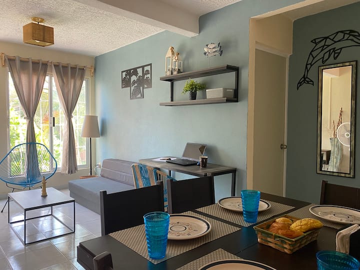 Ixtapa Azul-departamento 7min Ixtapa, Zihuatanejo. - Ixtapa Zihuatanejo