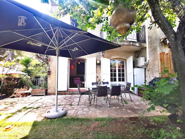 Villa Provençale, Jardin Ensoleillé Calme, Piscine - Cagnes-sur-Mer