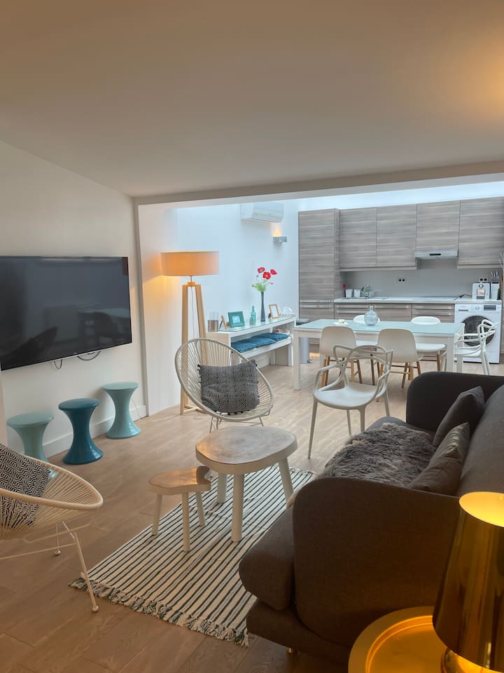 L’ Olivier 3 Pièces Spacieux Lumineux  Central - Deauville