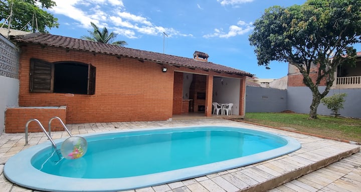 Casa Na Praia Com Piscina E Wi-fi - Matinhos
