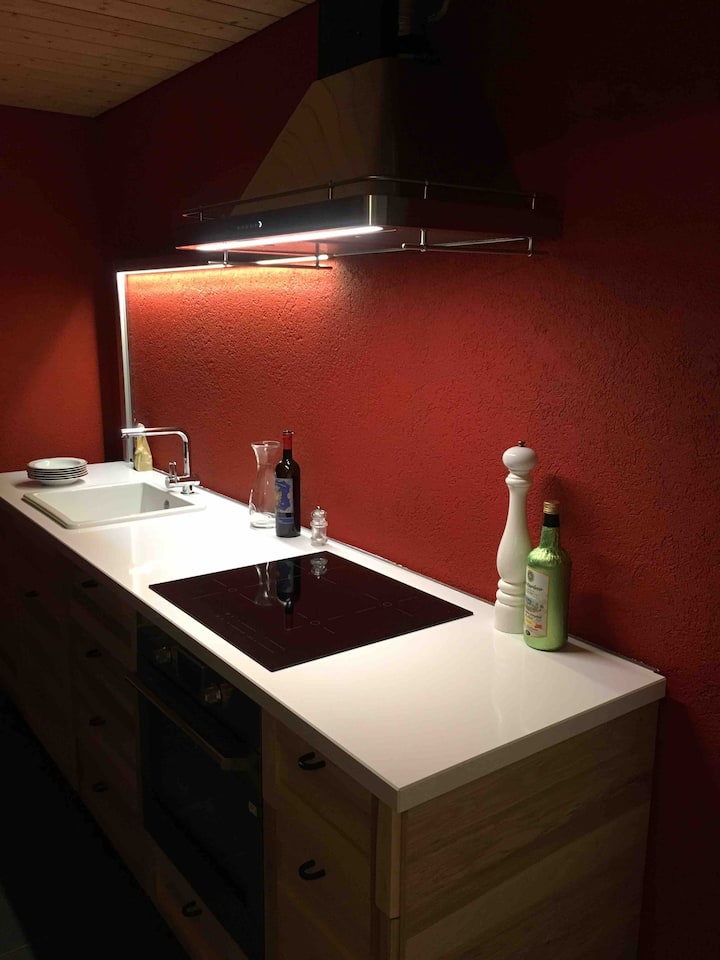 Stilvolle Zimmer In Der Villa Bleue -Zimmer Orange - Aarau