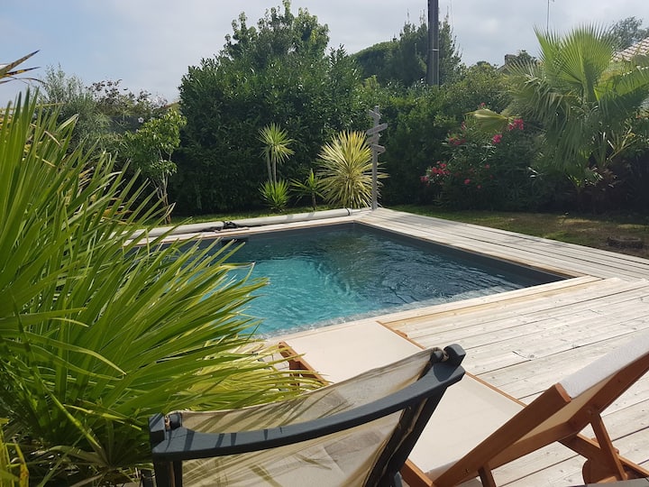 Logement  Avec Piscine Entre Plage Et Forêt - Gujan-Mestras
