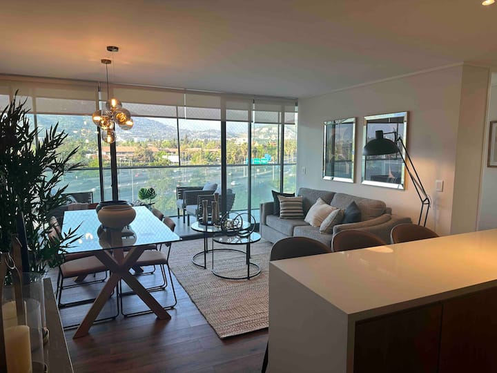 Depto Las Condes, Cercano A Mall,clínica Y Parque - Las Condes