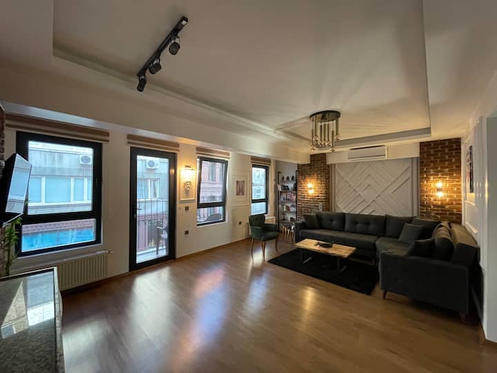 No:3 Lux 70 M2 1+1 Suite,with Balcony, 2 Bathrooms - 伊斯坦堡