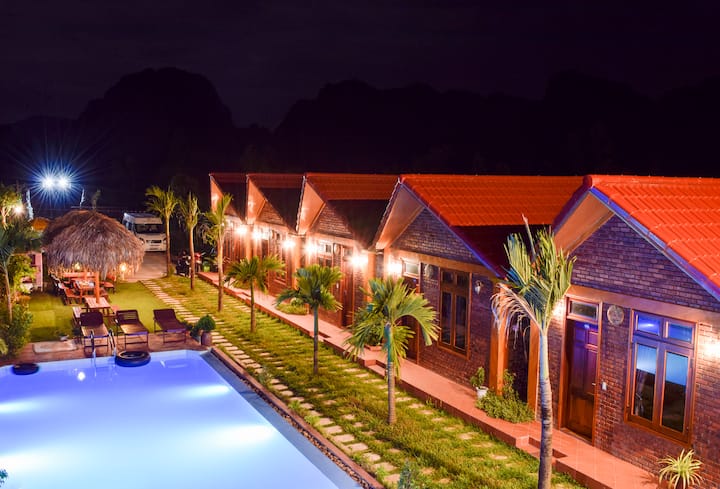 Private Bungalow With Pool View - Tỉnh Quảng Bình