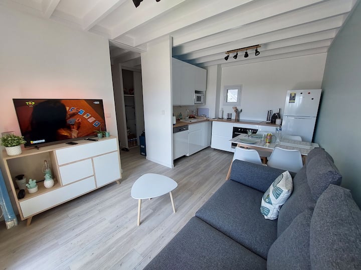 Superbe Appartement F3 Dans Résidence Avec Piscine - Île-aux-Moines