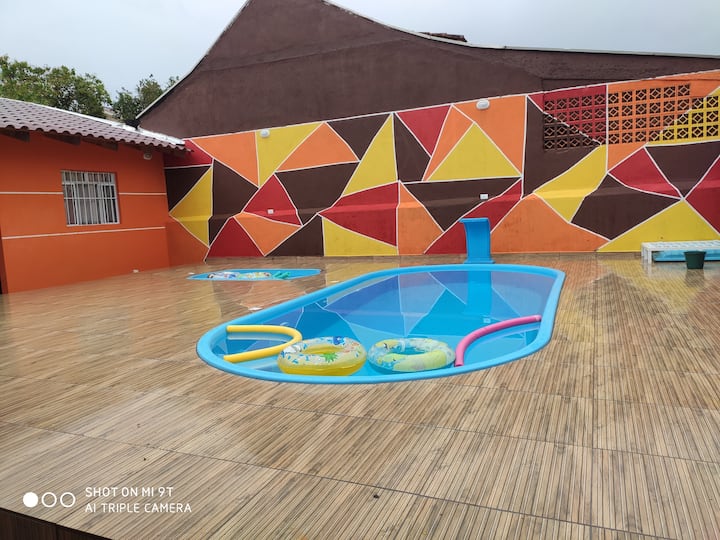 Casa Laranja Com Piscina Itapoá - Itapoá