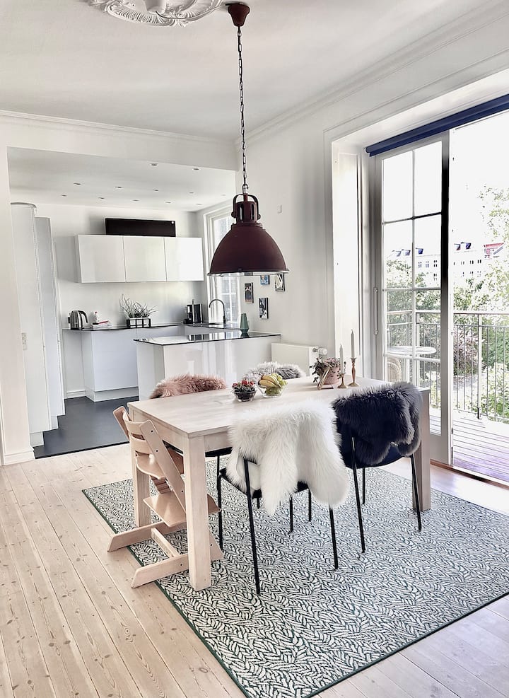 108 M2 Modern Apartment. 10 Min. To Cph. City Hall - Copenaghen