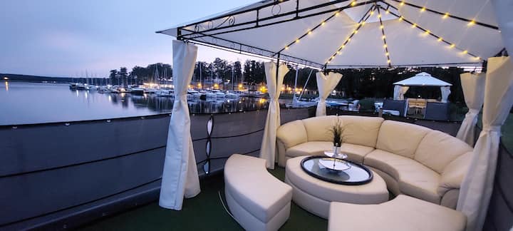 Giżycko Domek Na Wodzie Goltgo (Xl) Houseboat - Giżycko