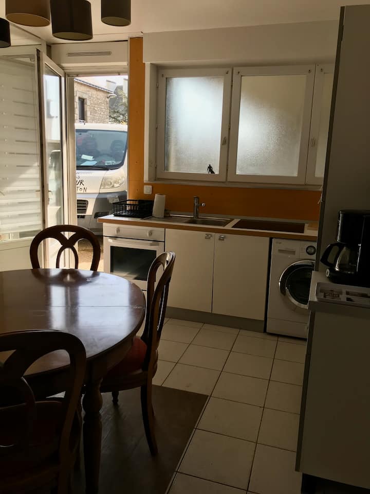 T2 Lomener Avec Jardin Plage 100m 200 M De Kerpape - Groix