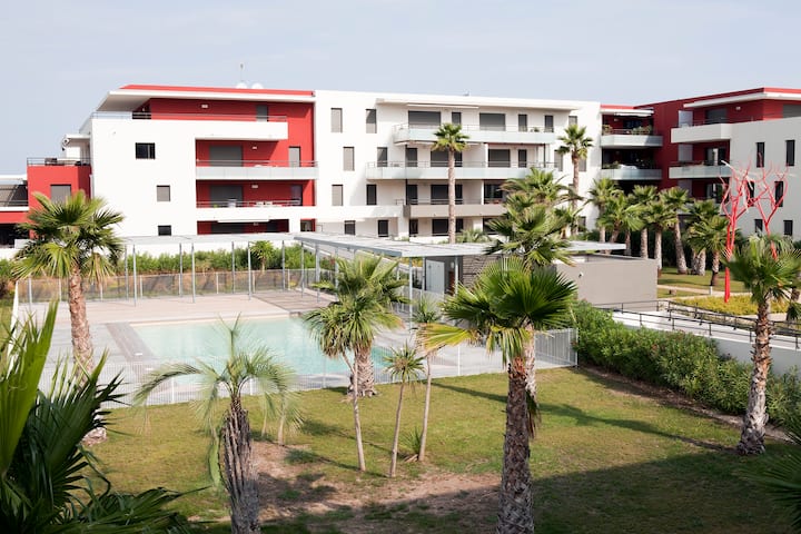 Appartement Récent De Standing, Vue Mer, Piscine - Sète