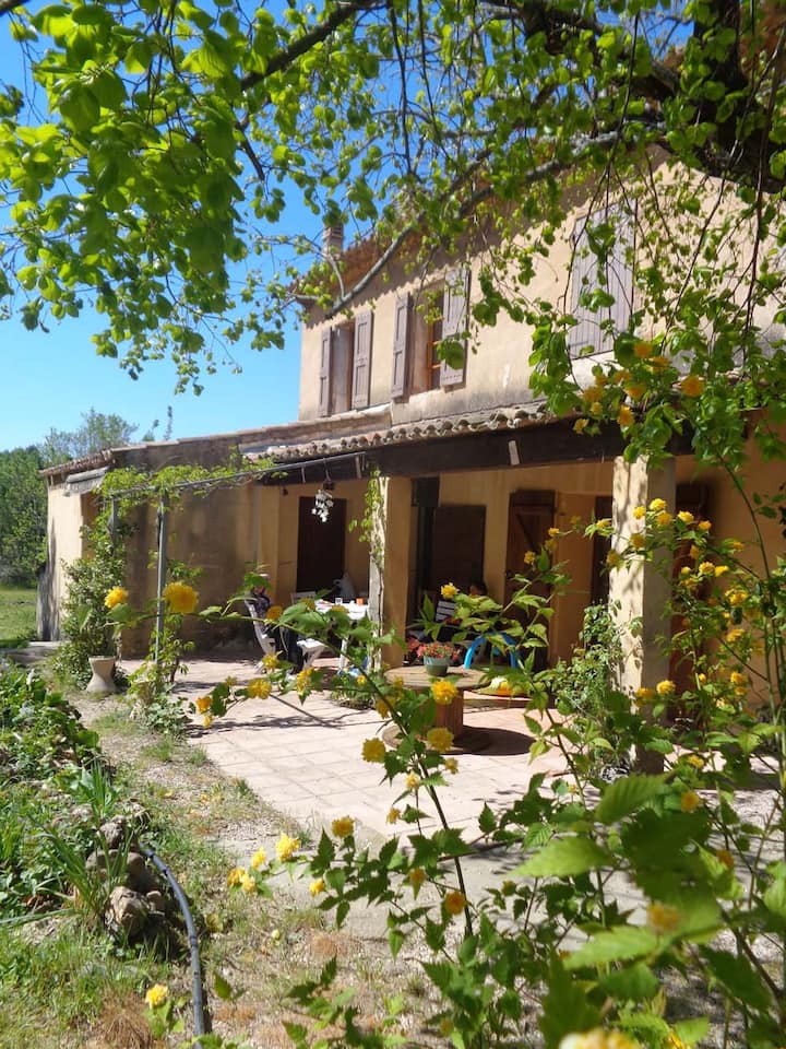 Le Mazette,authentique Mas Provençal Pour 9 Pers - Auriol