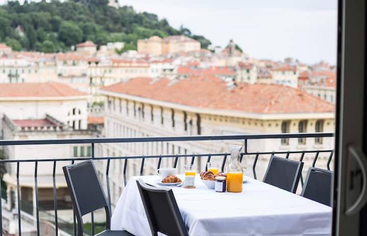 App Luxueux Et Lumineux Avec Terrasse - Nice - Nizza