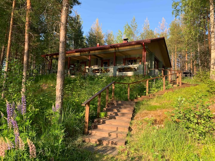 Mökki Saimaan Rannalla Rauhallisella Alueella - Savonlinna