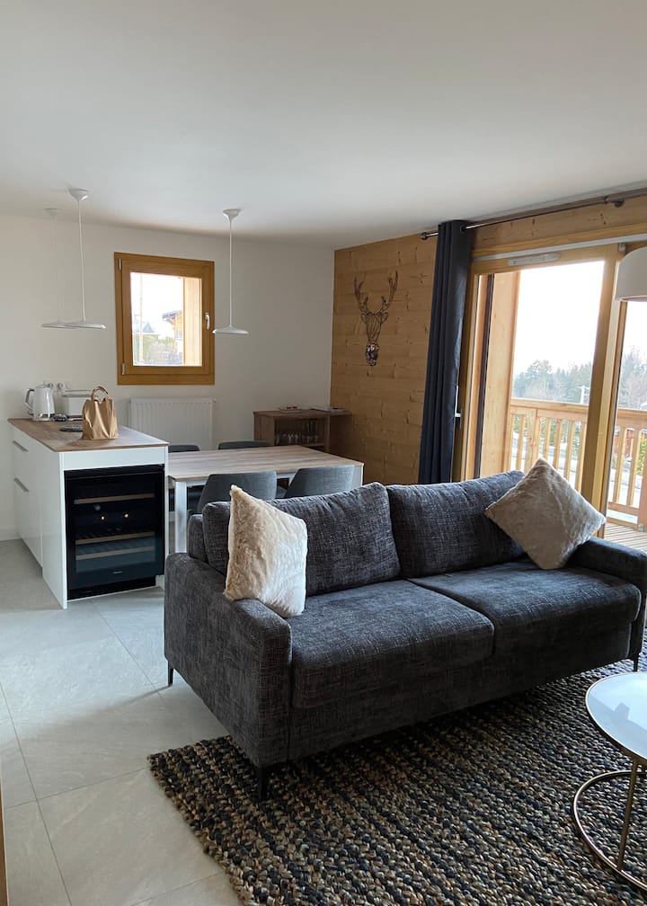 Appartement 4* Neuf 2 Chambres 4 Ã 6 Personnes - Combloux