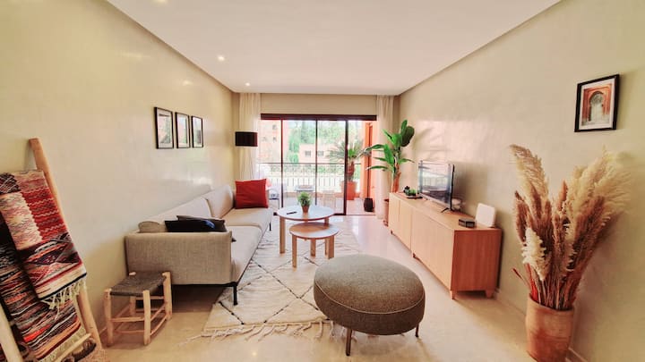 Appartement Raffiné, Parking, Piscine, Bien Situé - Marrakesh