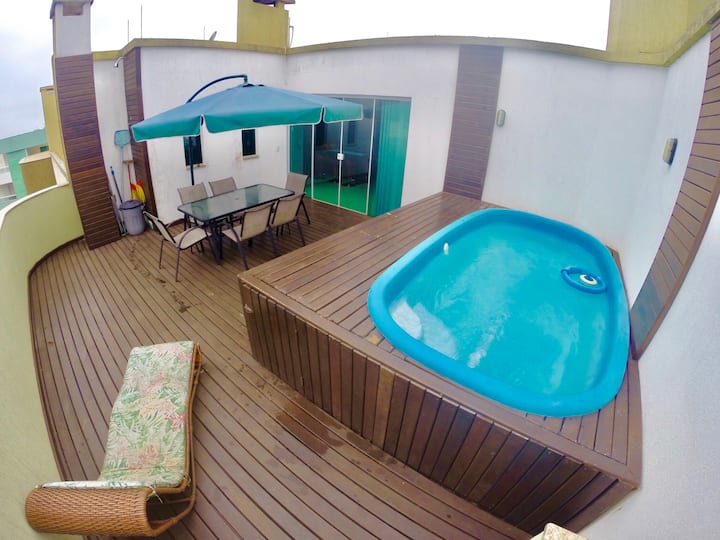 Cobertura-duplex (Com Piscina Privada) - Bombinhas