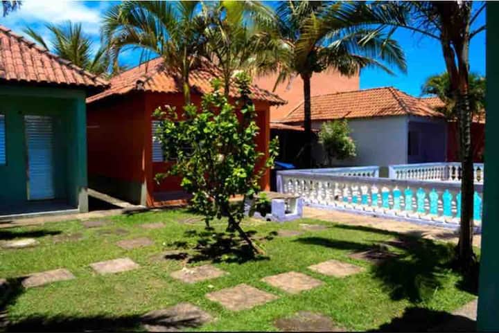 Chalé Paraiso Da Ilha (Amarelo) - Ilha Comprida