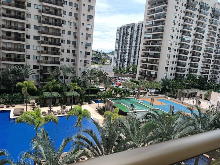 Apto Completo 2 Quartos Na Barra Olímpica. - Rio de Janeiro
