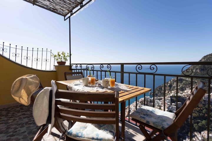 Casa La Perla Stupenda Casa Con Parcheggio Privato - Positano