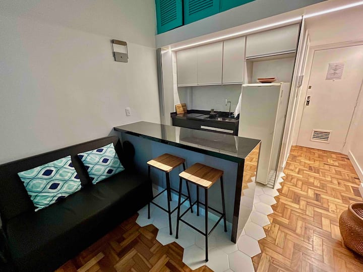 Notable Small !!Copacabana - Wifi 10m, Blick Auf Meer Und Christus, Kabel-tv - Max 4 Personen - Brasilien