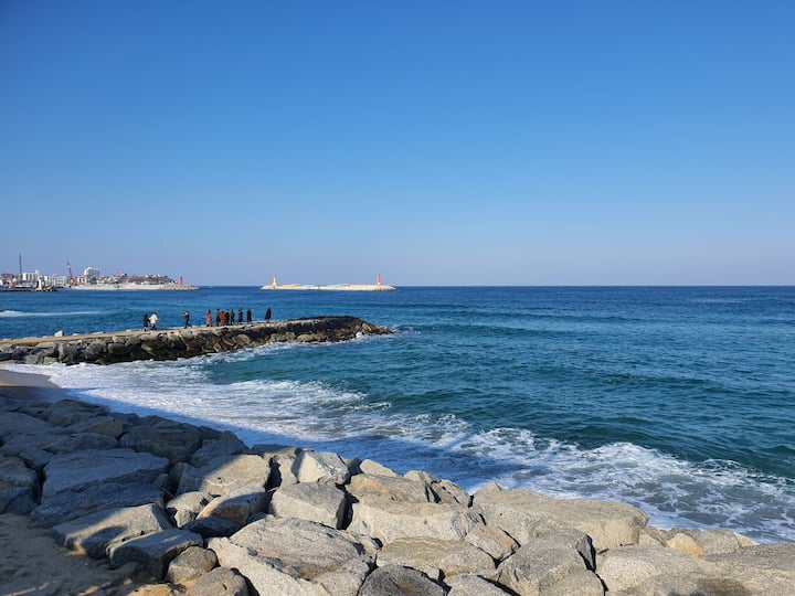 단기임대 # 해 뜨는 집 # 풀옵션 #오션뷰.5 - 주문진읍