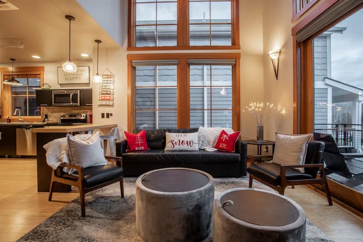 Urban-chic Loft Downtown Whitefish Walk Everywhere - Whitefish Lake State Park, Whitefish