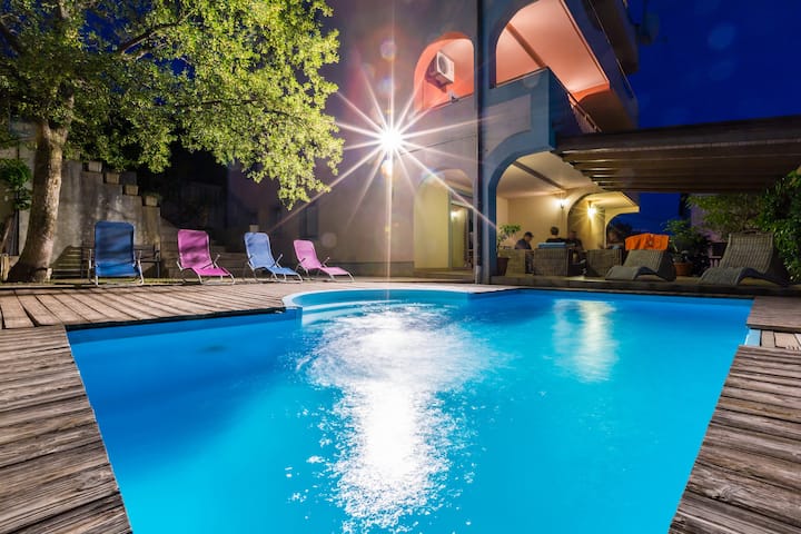 Ferienwohnung Mit Meerblick Und Pool - Krk