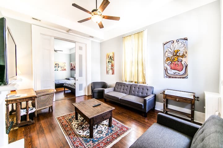 Historic Tremé Creole Cottage 3 Bed/3 Bath (A) - 뉴올리언스