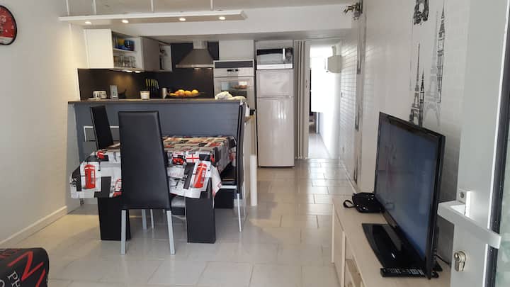 Appt Rdc 3 Chbrs Clim Bord Mer Grau D'agde éQ Bébé - Agde