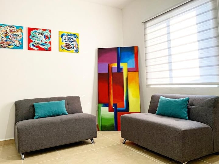 Cozy Private Apartment, Pool, Gym, 10 Min 5ft Av - Cozumel