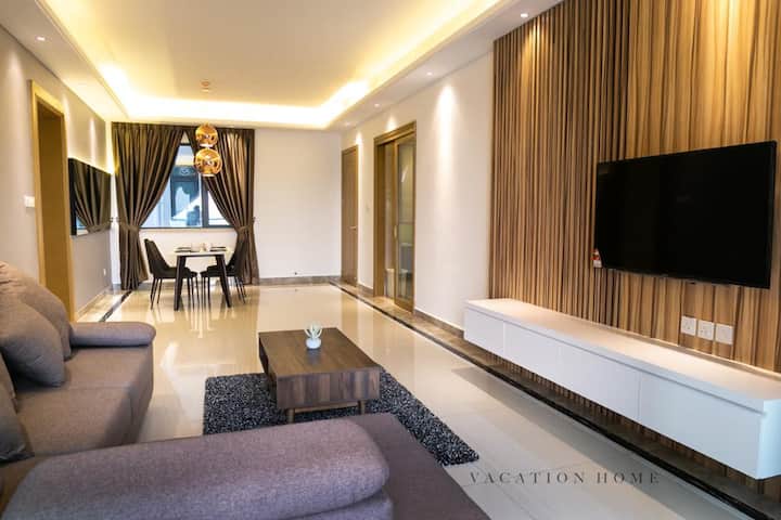 R & F [Brandnew] Cozy & Stlylist Seaview Apartment - Johor Bahru