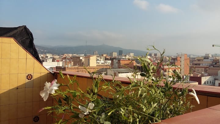 Studio éLégant Avec Terrasse Et Vue Panoramique - Sant Joan Despí