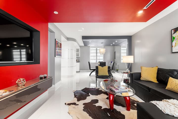 Top Modern Apartment In Miami Beach. - Miami Beach, FL