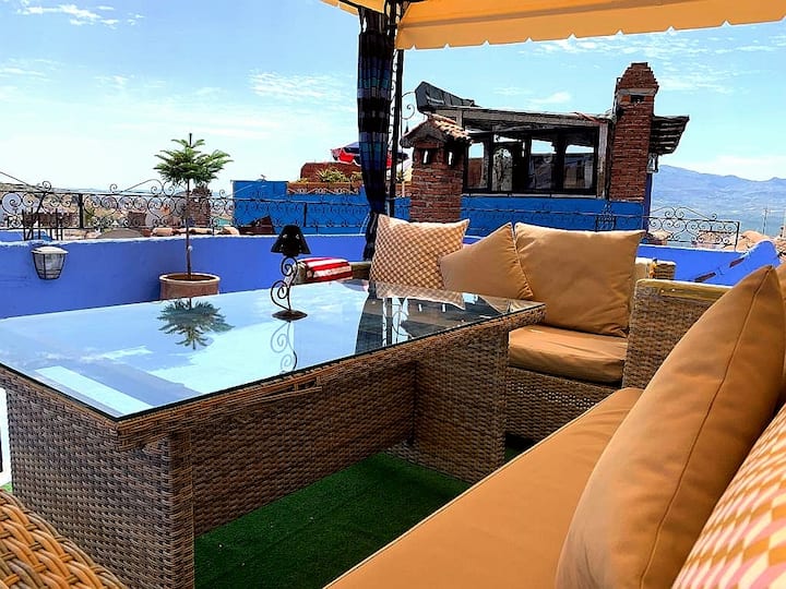 Dar Fama In Medina Of Chefchaouen(terrace,wi-fi) - Chefchaouen